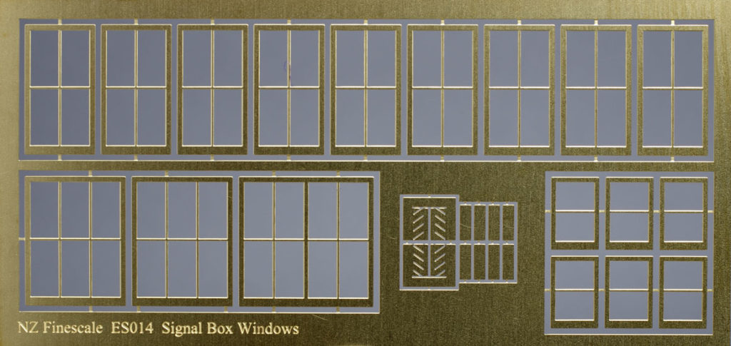 SIGNAL BOX WINDOW SET (‘4 PANE’) COMPLETE WITH LOUVRES – NEW ZEALAND ...