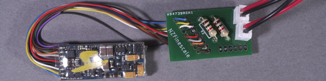 DCC adapter board – NEW ZEALAND FINESCALE